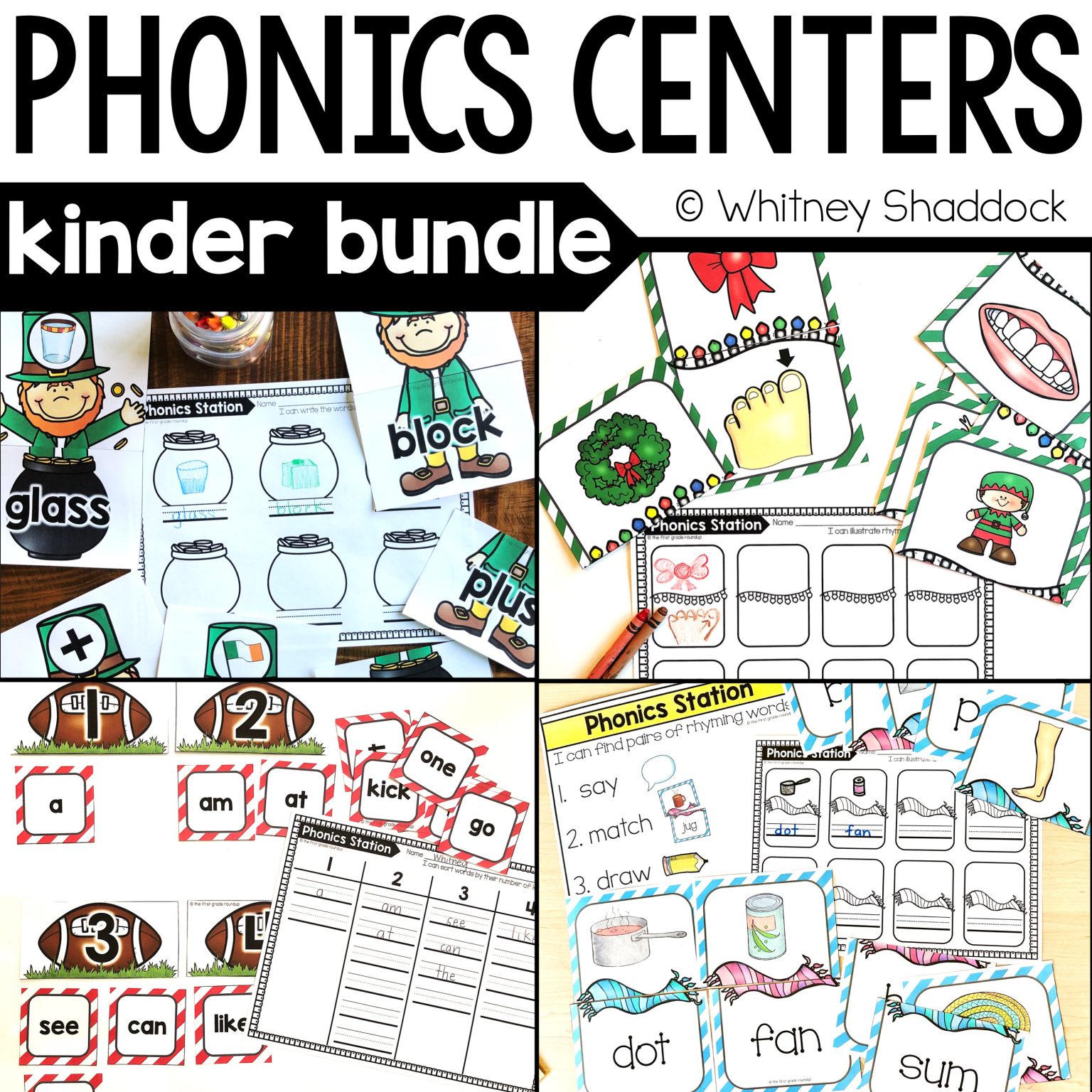 4 must have activities to make your Phonics Centers for Kindergarten A ...
